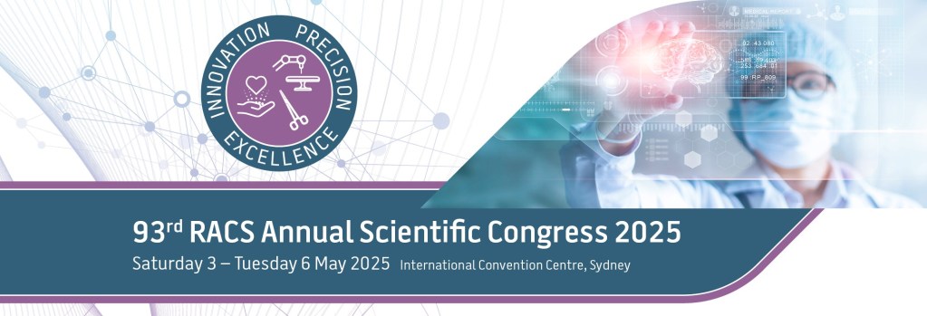 Save the date – RACS Annual Scientific Congress